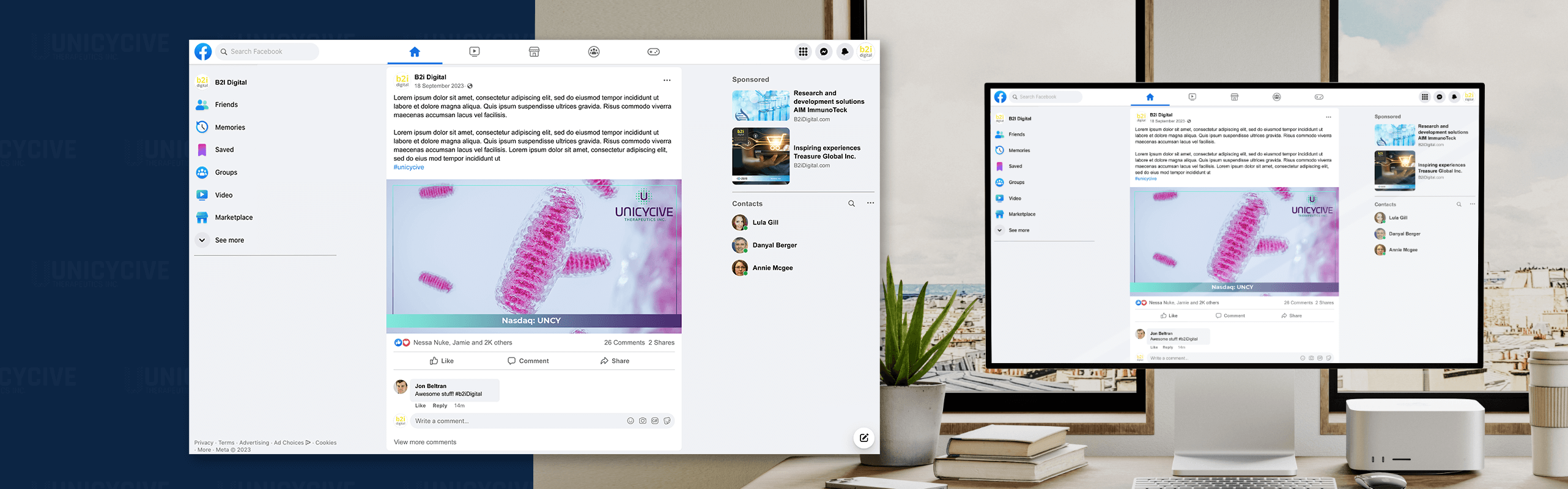 B2i Digital -- Connecting companies and investors through digital marketing